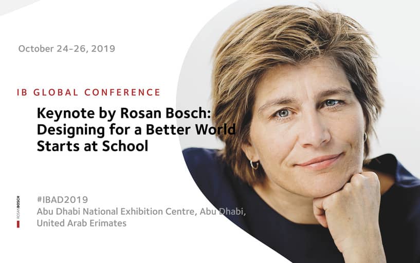 Rosan Bosch | Keynote at the IB Global Conference in Abu Dhabi